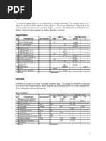 Fuel Flash Points Chart | PDF