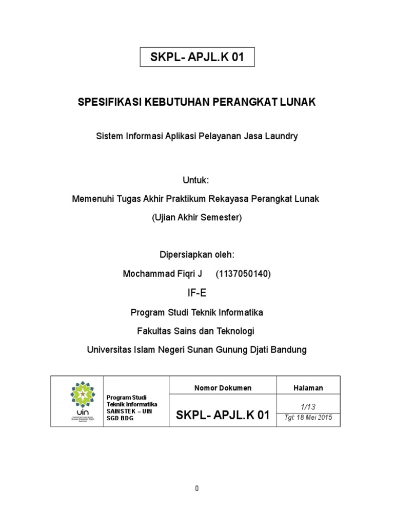SKPL-Mochammad Fiqri J | PDF | Komputer