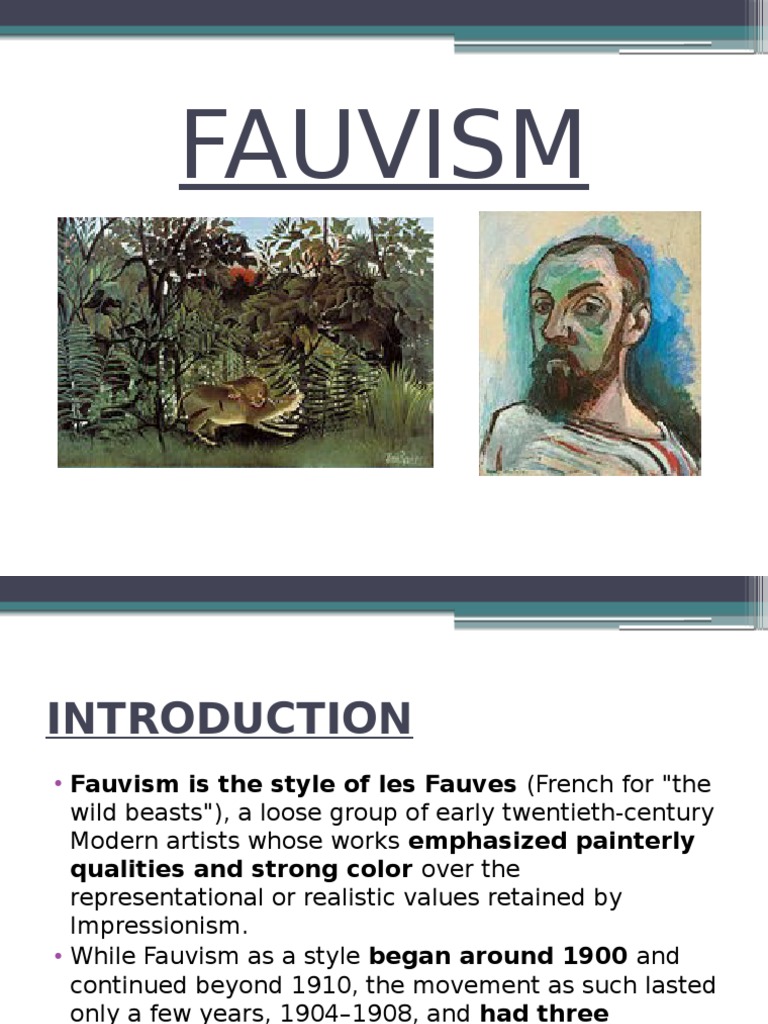 'Fauvism | PDF | Plastic Arts | Art Movements
