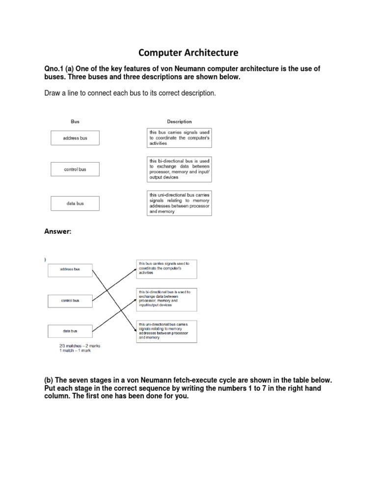 Computer Architecture 2 | PDF | Random Access Memory | Computer Data ...