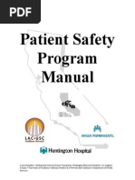 SEC & SSER Patient Safety Measurement System For Healthcare: HPI White ...