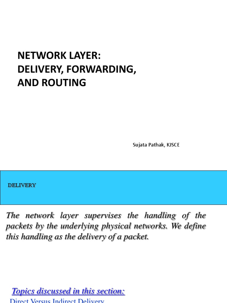 Network Layer - Routing | PDF | Routing | Router (Computing) Network Layer - Routing | PDF | Routing | Router (Computing)
