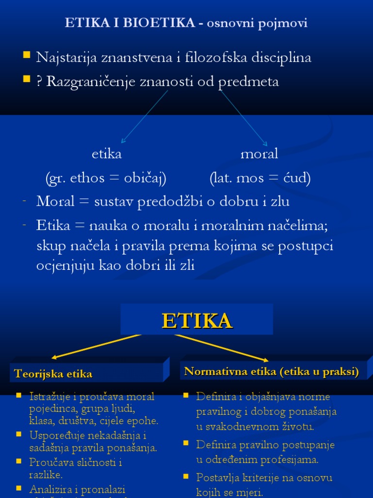 Načela Biomedicinske Etike | PDF