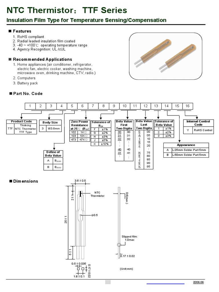 TTF 103 Resistor | PDF | Soldering | Relative Humidity
