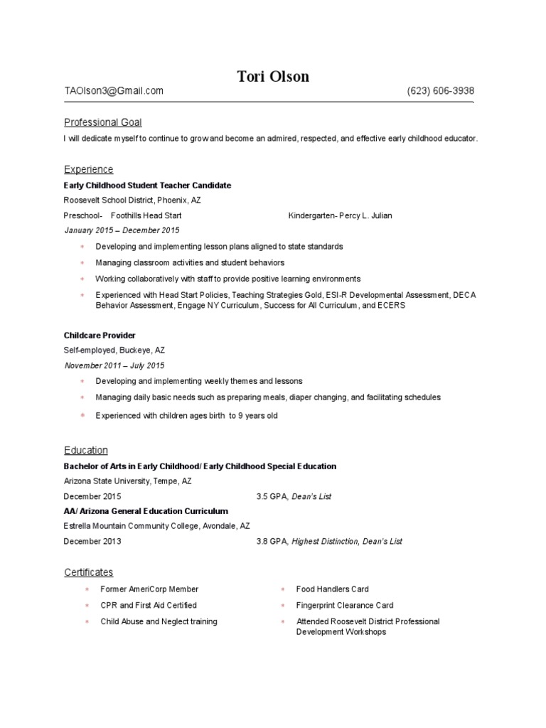 Revised Resume | PDF