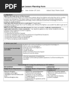 Firefighter Lessonplan | PDF | Lesson Plan | Educational Assessment