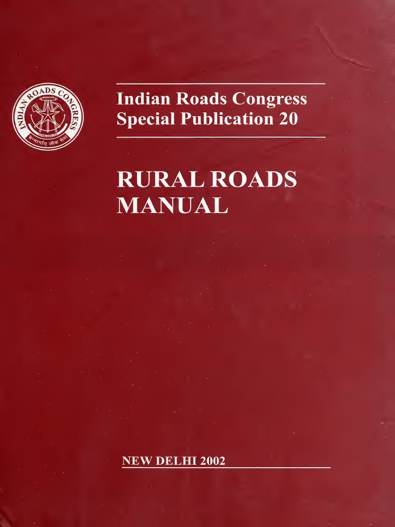 Irc SP 20 2002 | PDF | Road Surface | Fly Ash