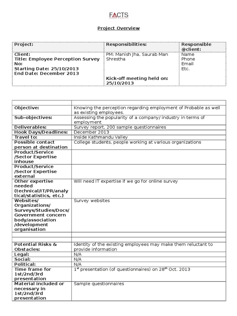 FACTS Project Overview | PDF