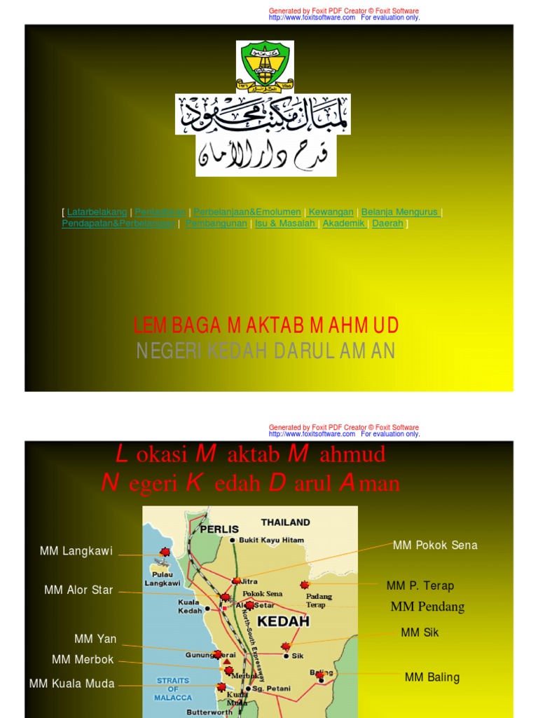 Lembaga Maktab Mahmud 2008 | PDF