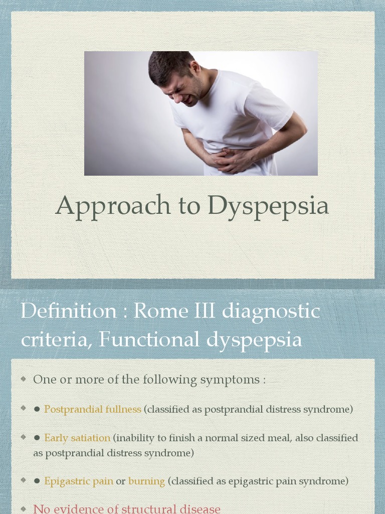 Dyspepsia | PDF | Indigestion | Digestive Diseases