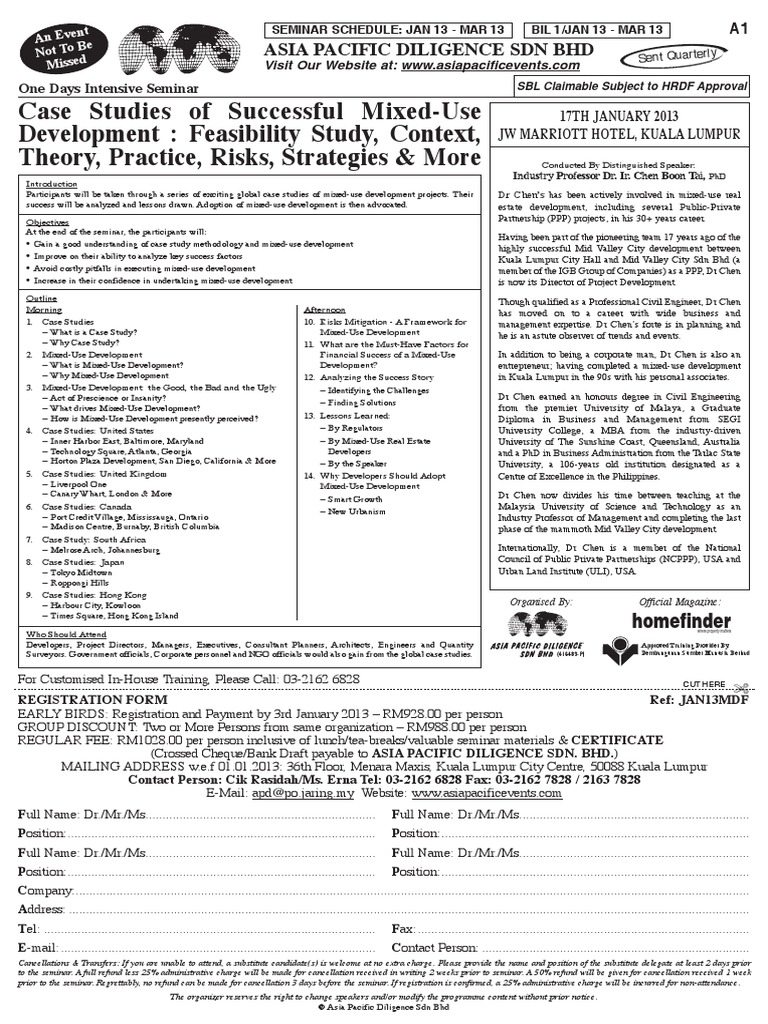 Case Studies of Successful Mixed-Use Development: Feasibility Study ...