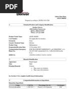 ISOPAR H Fluid Safety Data Sheet | PDF | Firefighting | Dangerous Goods