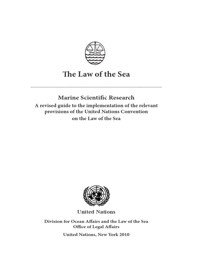Marine Research and Development | PDF | Territorial Waters | United ...