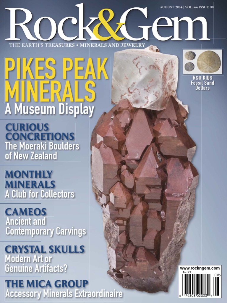 Rock & Gem Magazine - August 2014 | Mineralogy | Minerals