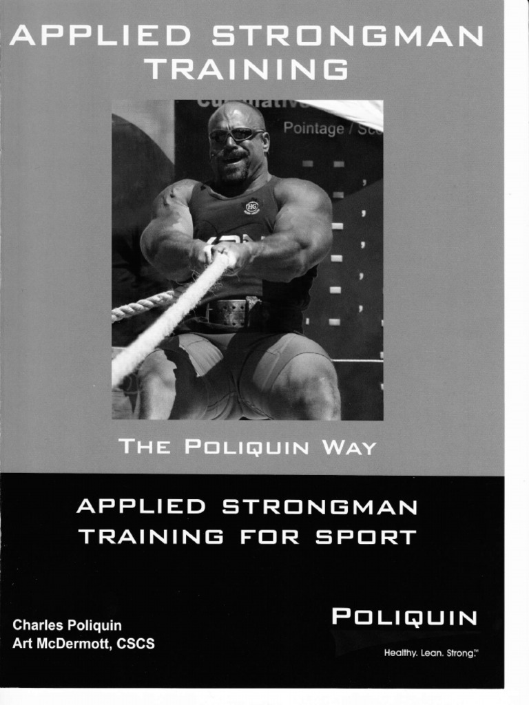 Applied Strongman Training Part 1 | PDF | Anatomical Terms Of Motion ...