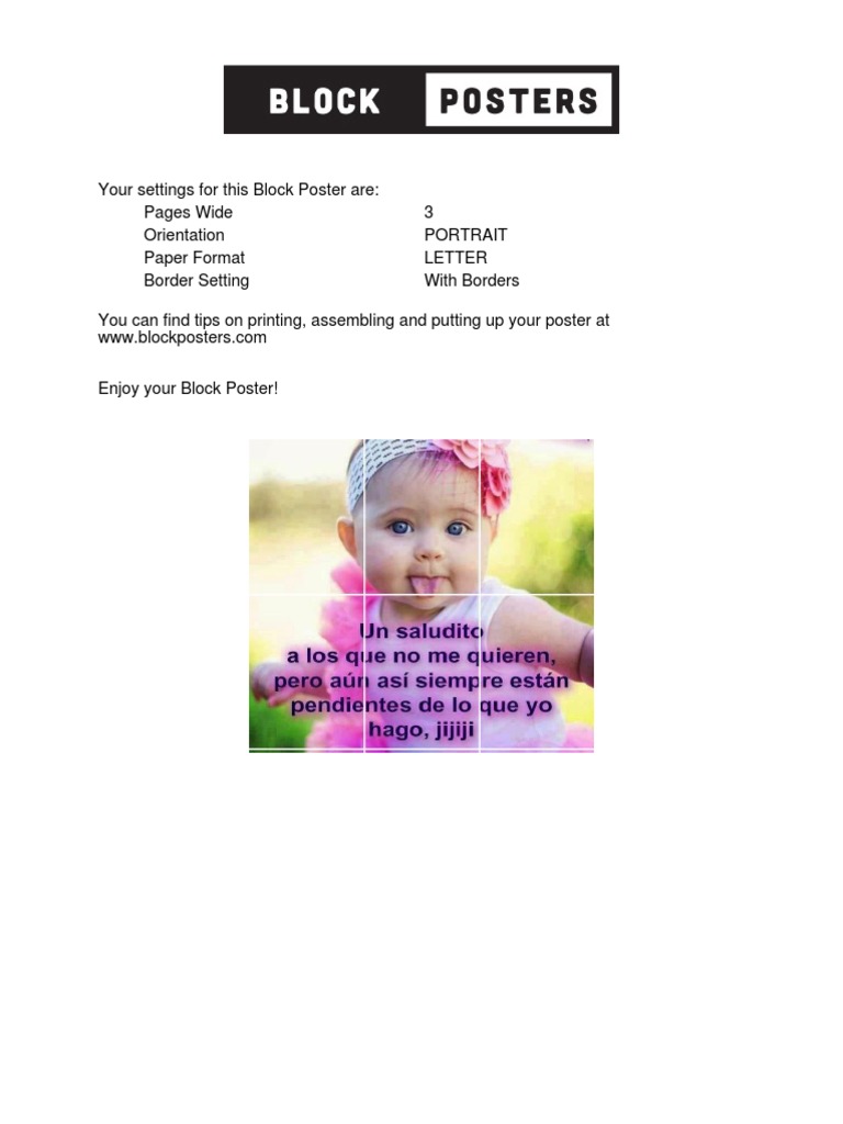 Block Poster | PDF | Communication Design | Writing