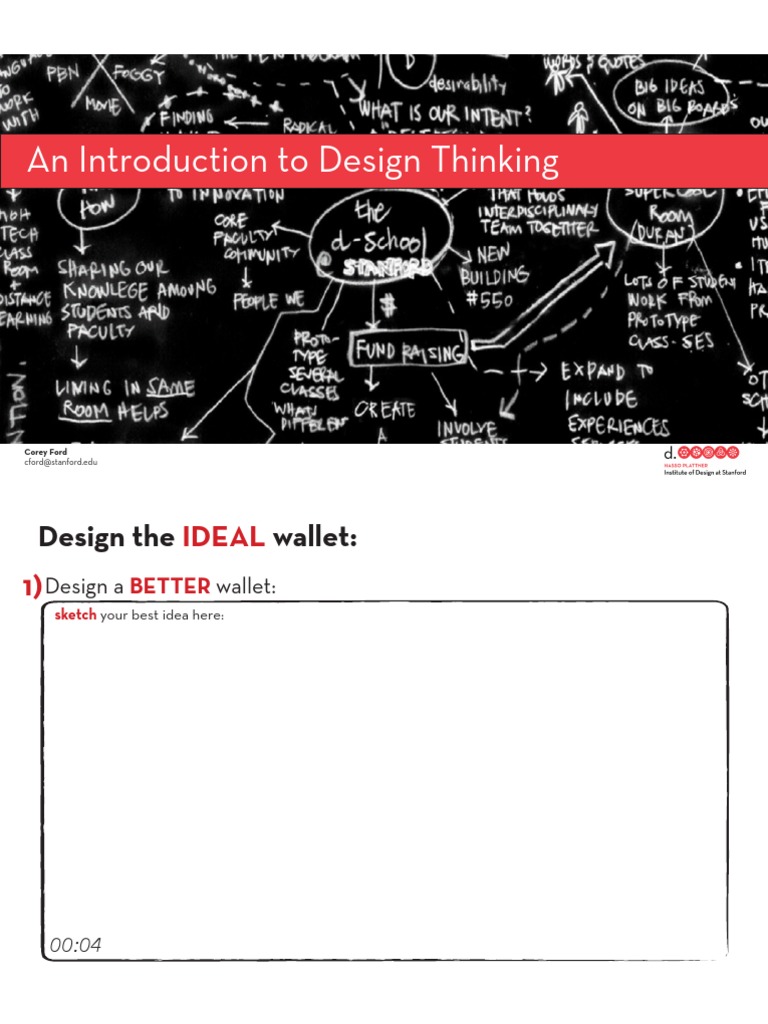 Design Thinking Intro - The Wallet Project | PDF | Design Thinking ...