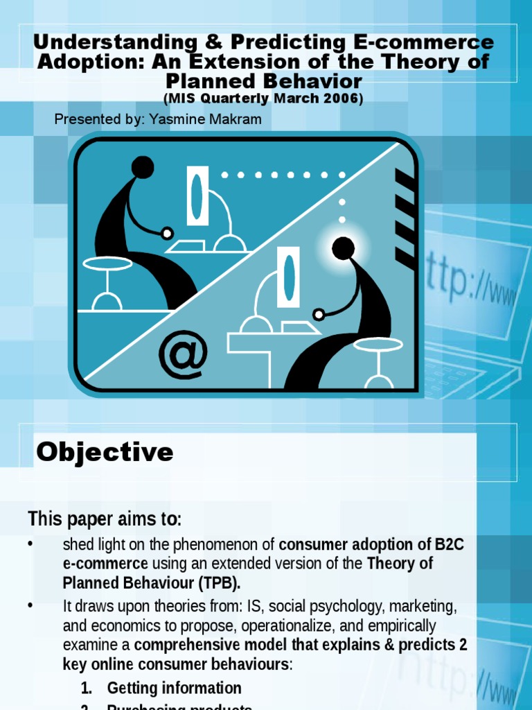 Understanding & Predicting E-Commerce Adoption: An Extension of The Theory of Planned Behavior ...