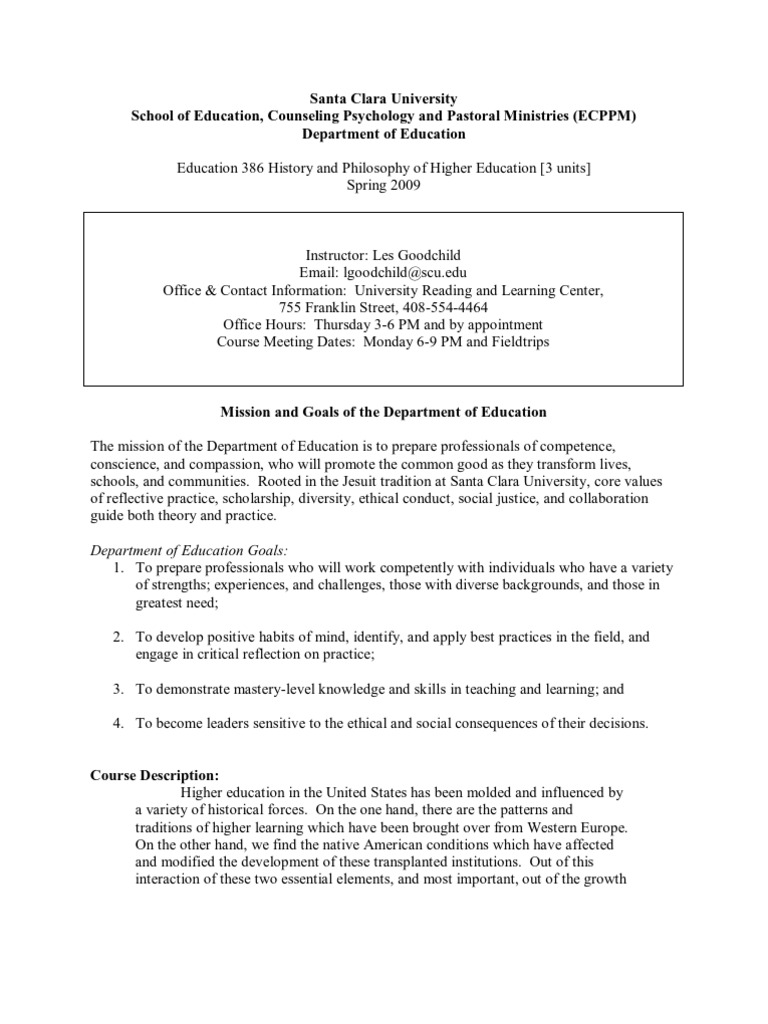 386 - History Syllabus | PDF | University | Higher Education In The ...