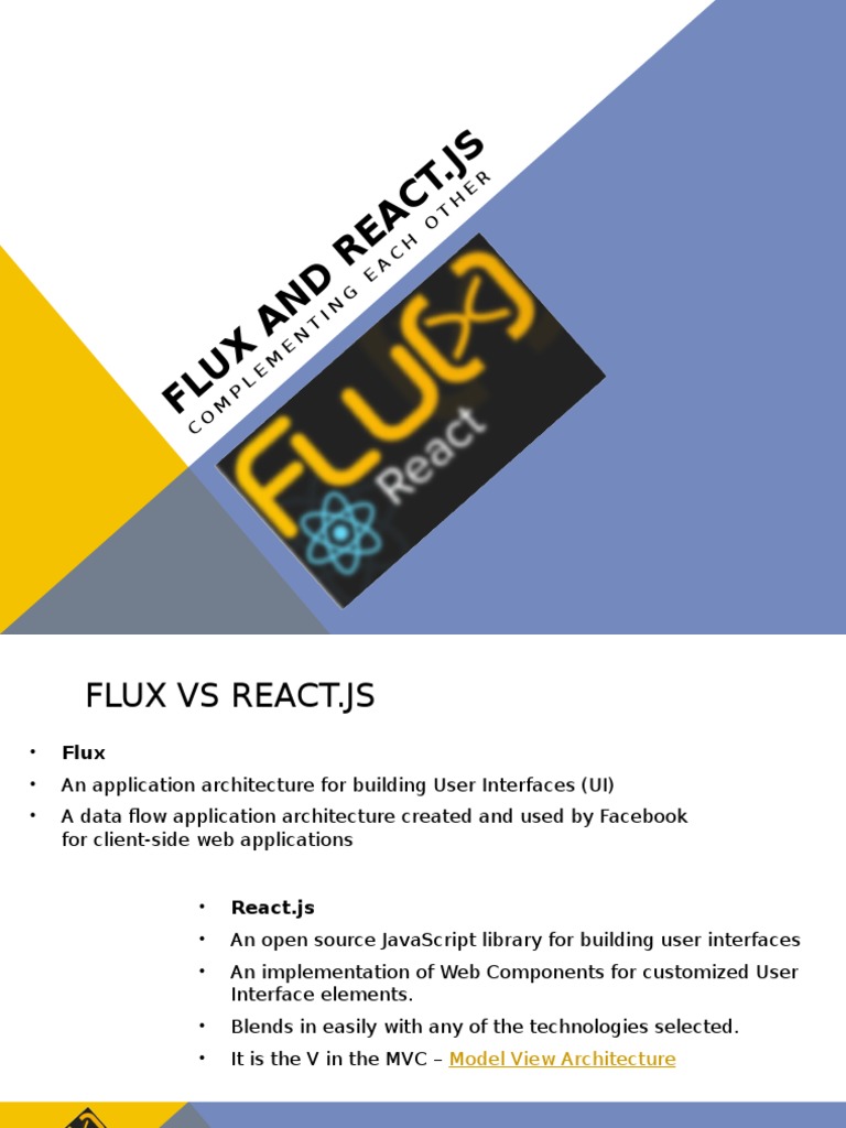 Flux And React Js Java Script Component Based Software Engineering