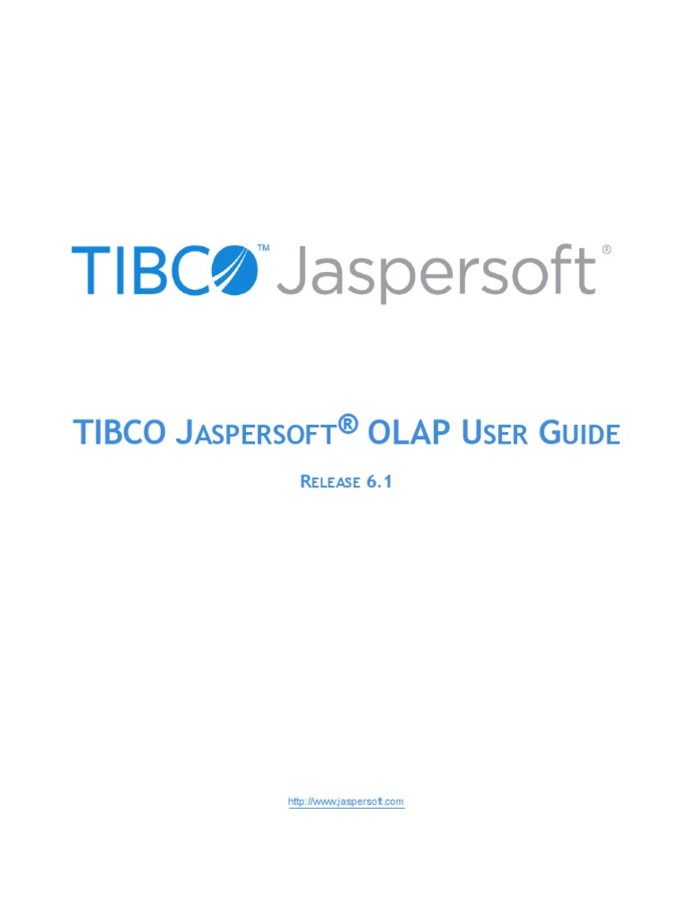 Jaspersoft OLAP User Guide | PDF | Microsoft Sql Server | Databases