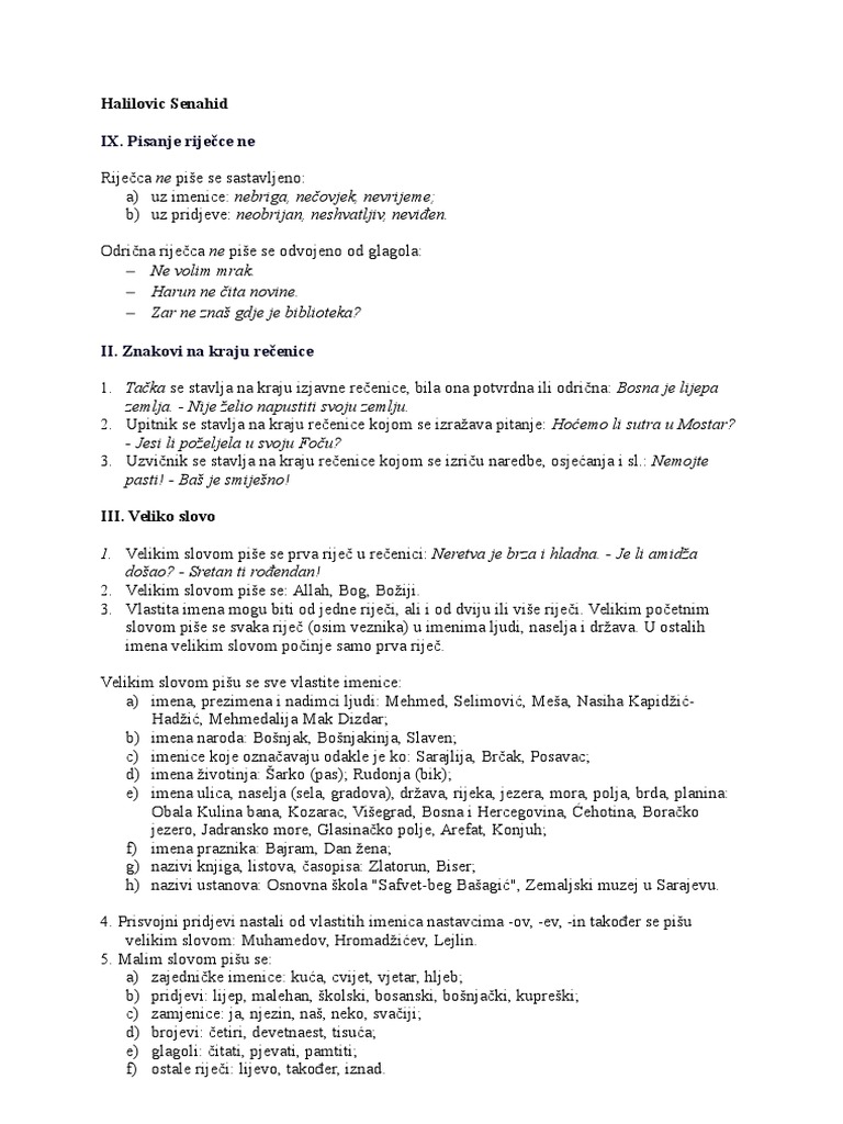 Halilovic Senahid | PDF