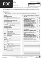 Canada IMM5257B Schedule 1 Form | PDF | Canada | Police