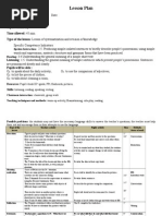 2-1 Lesson Plan-Countries and Nationalities | PDF | Education Theory ...