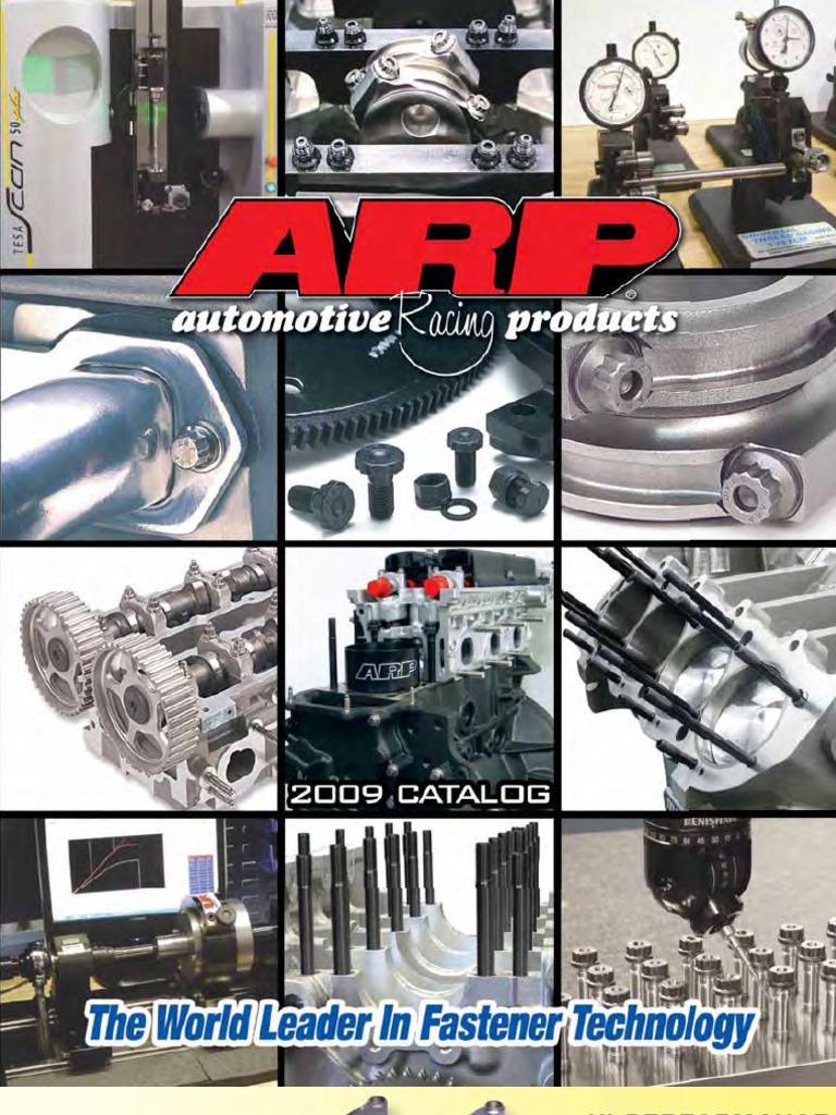ARP Catalog | PDF | Screw | Auto Racing