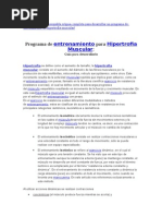 Ejercicios de Delorme | PDF | Terapia física | Músculo