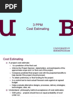 Guidelines Document For Class 3 Estimate | PDF | Specification ...