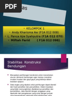 Analisa Stabilitas - Bendungan - Perhitungan Rembesan | PDF