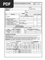 Deviation List & Form | PDF