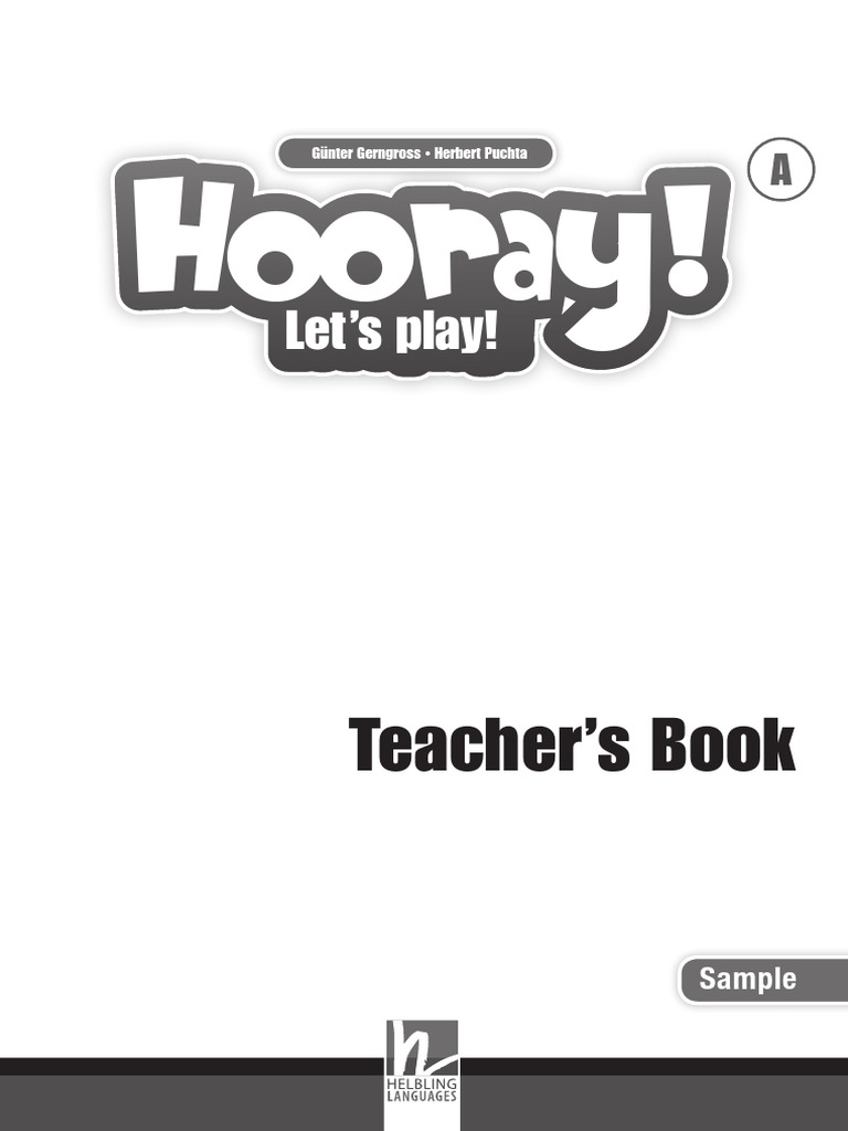 Hooray!Let's Play TB Sample | PDF | Second Language | Second Language ...