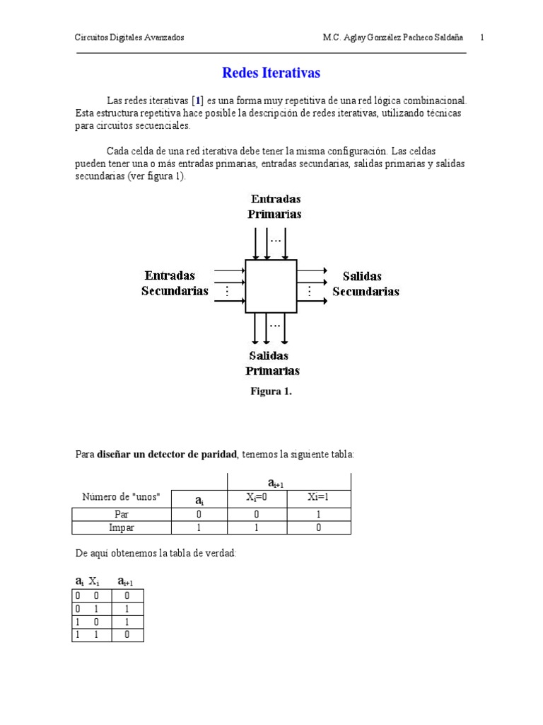 Redes Iterativas | PDF