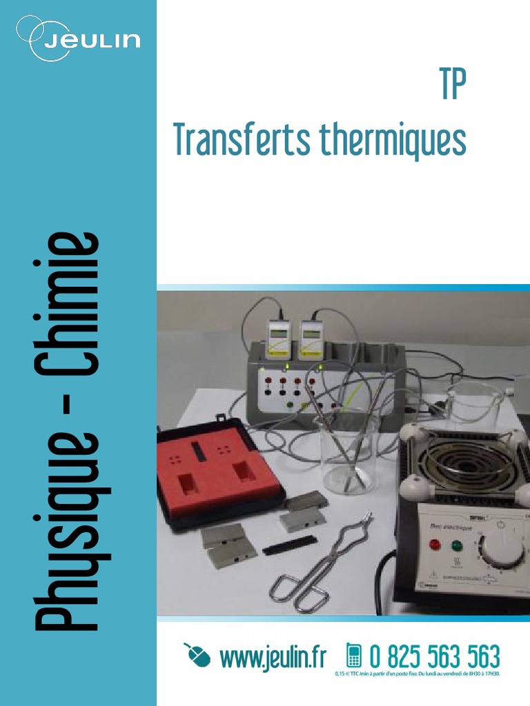 TP sur Transferts Thermiques | PDF | Conduction thermique | Température