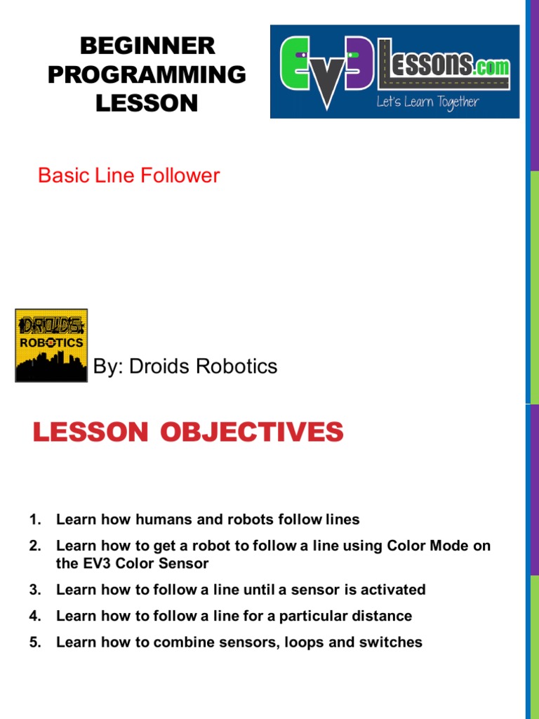 Basic Line Follower | PDF | Robot | Robotics