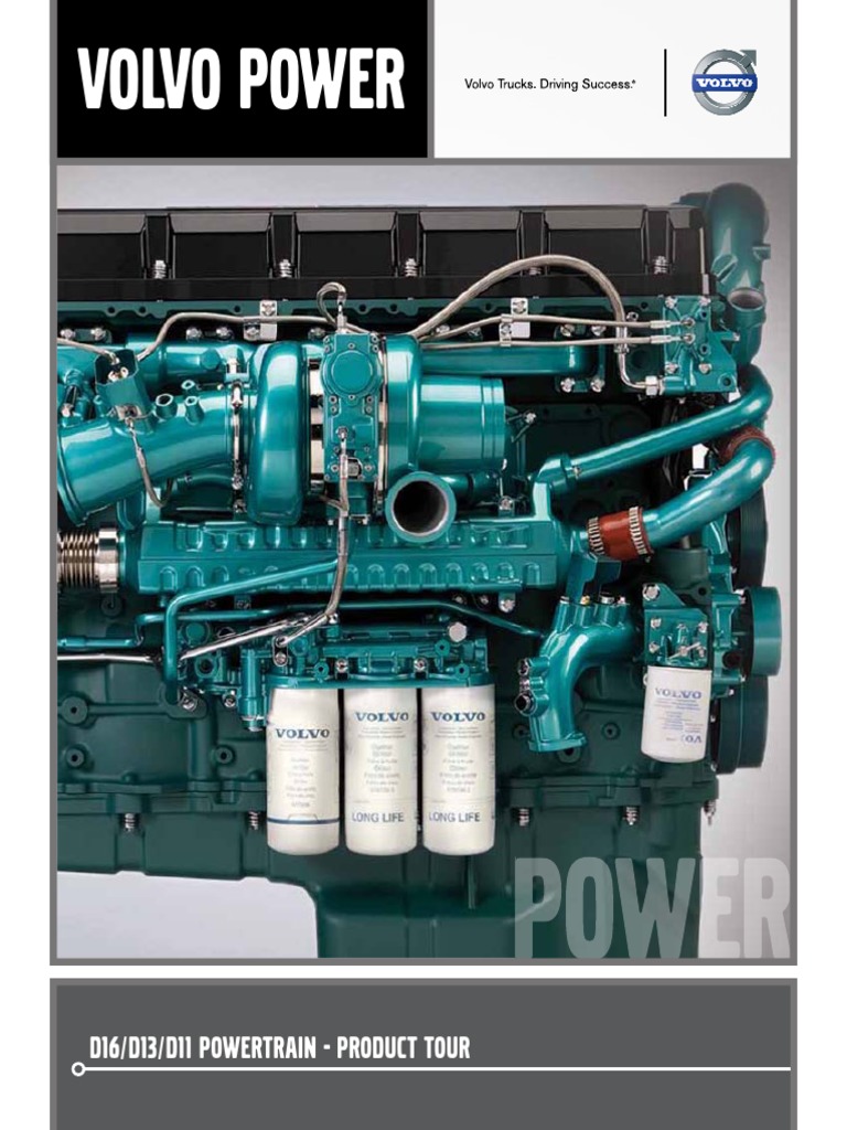 Volvo Engines Brochures | PDF | N Ox | Fuel Injection