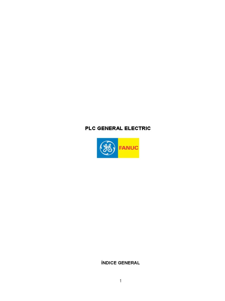 PLC General Electric | PDF | Controlador lógico programable | Unidad ...