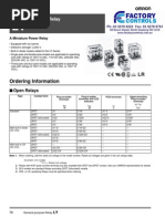 LU-5-R Relay Pinout and Specs | PDF | Alternating Current | Relay