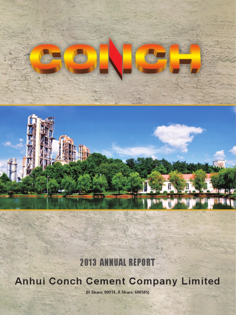 Anhui Conch Cement Company Ltd Annual Report 2013 | Leverage (Finance ...