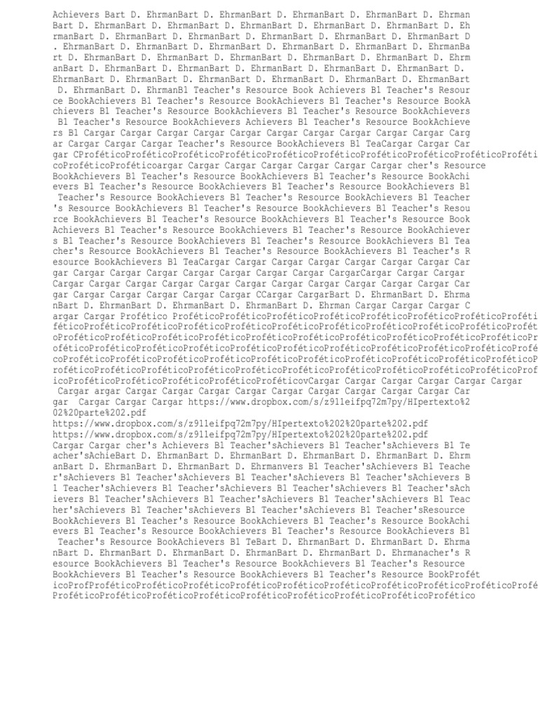 Achievers B1 Teacher's Resource Guide | PDF