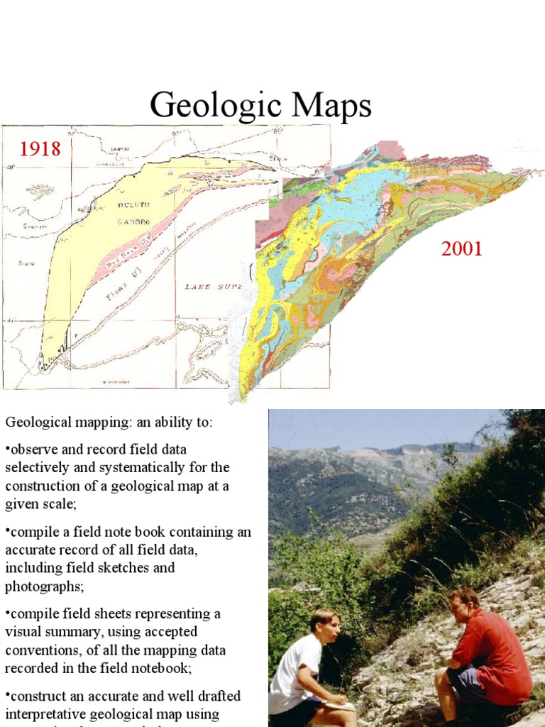 Geologic Maps | PDF | Map | Contour Line