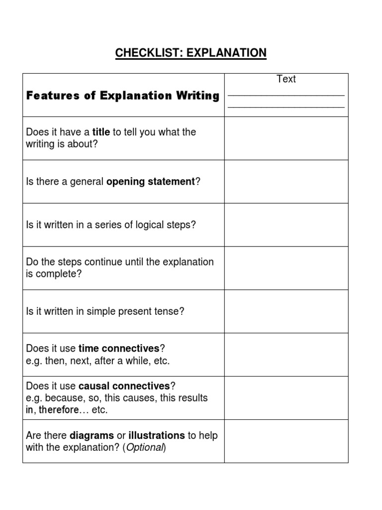 Explanation Writing Guide | PDF