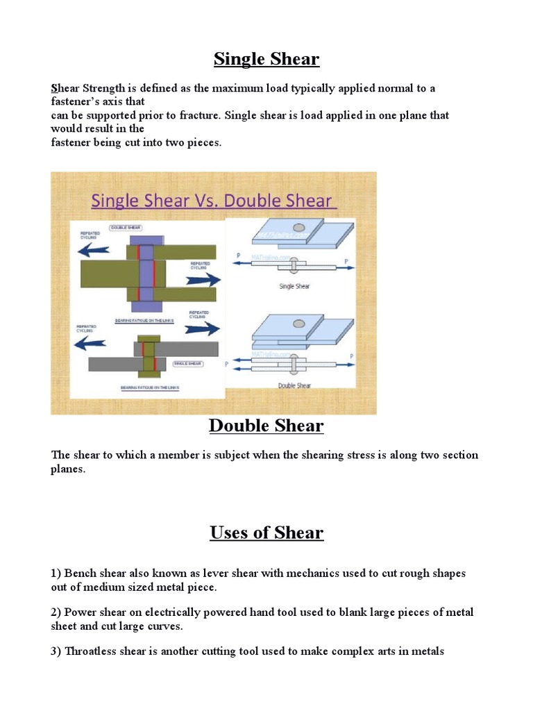 Understanding Shear Forces | PDF