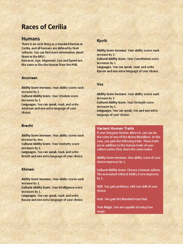 Birthright 5 e | PDF | Dwarf (Dungeons & Dragons) | Magic (Paranormal)