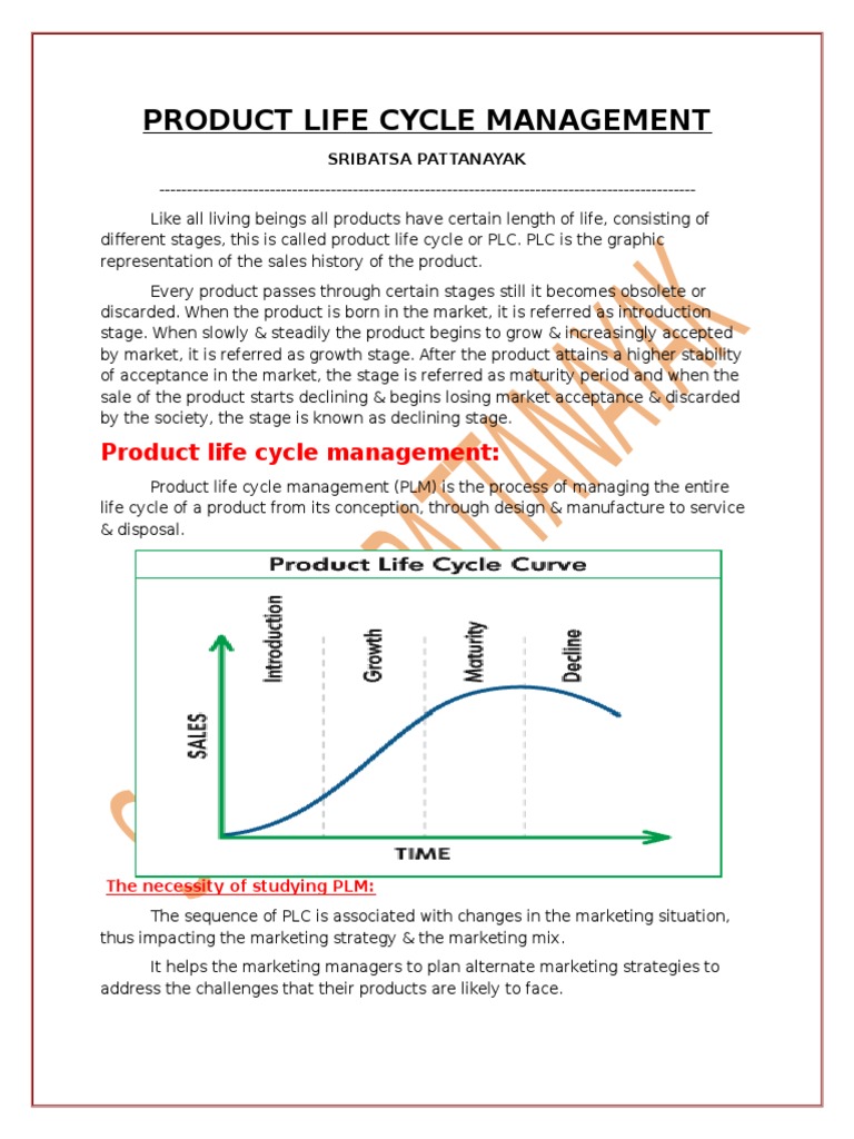 Product Life Cycle Management | PDF