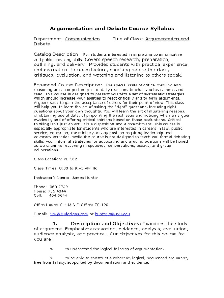 Mastering the Art of Persuasion: An In-Depth Exploration of Argumentation Skills and Debate ...