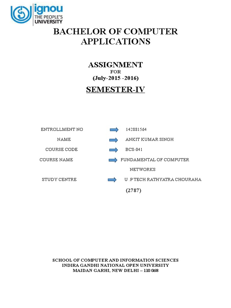 Bachelor of Computer Applications: Semester-Iv | PDF