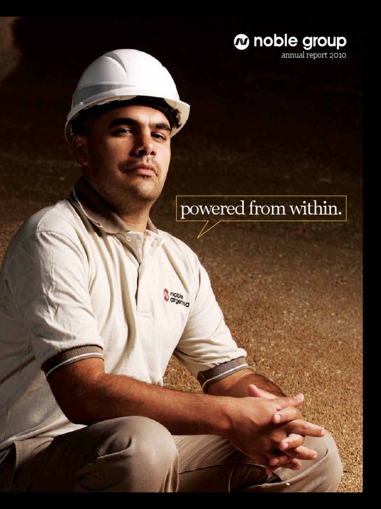 Noble Group Annual Report 2010 | PDF | Strategic Management | Supply Chain